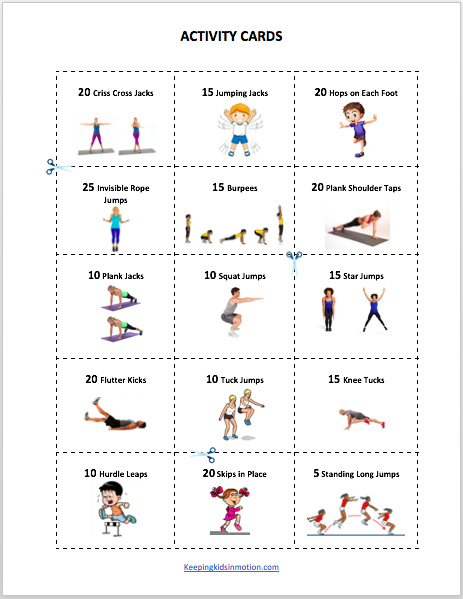 Active Ways for 30 Days – Another 30-Day Challenge – Keeping Kids in Motion
